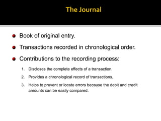 04. analyzing transactions journalizing | PPT