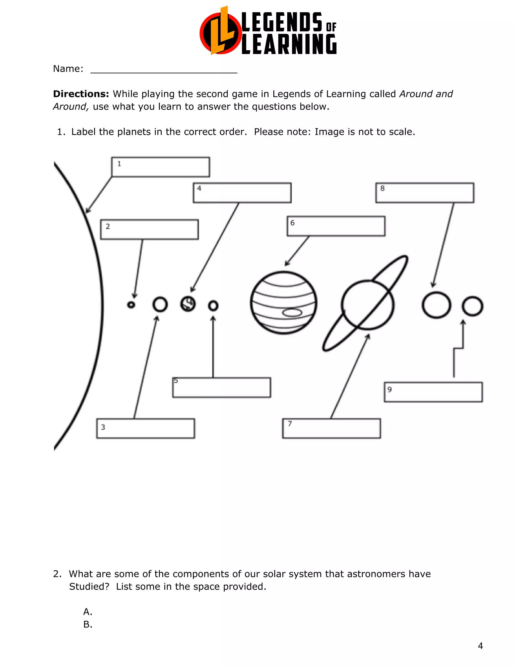 04. Our solar system | PDF | Physics | Science