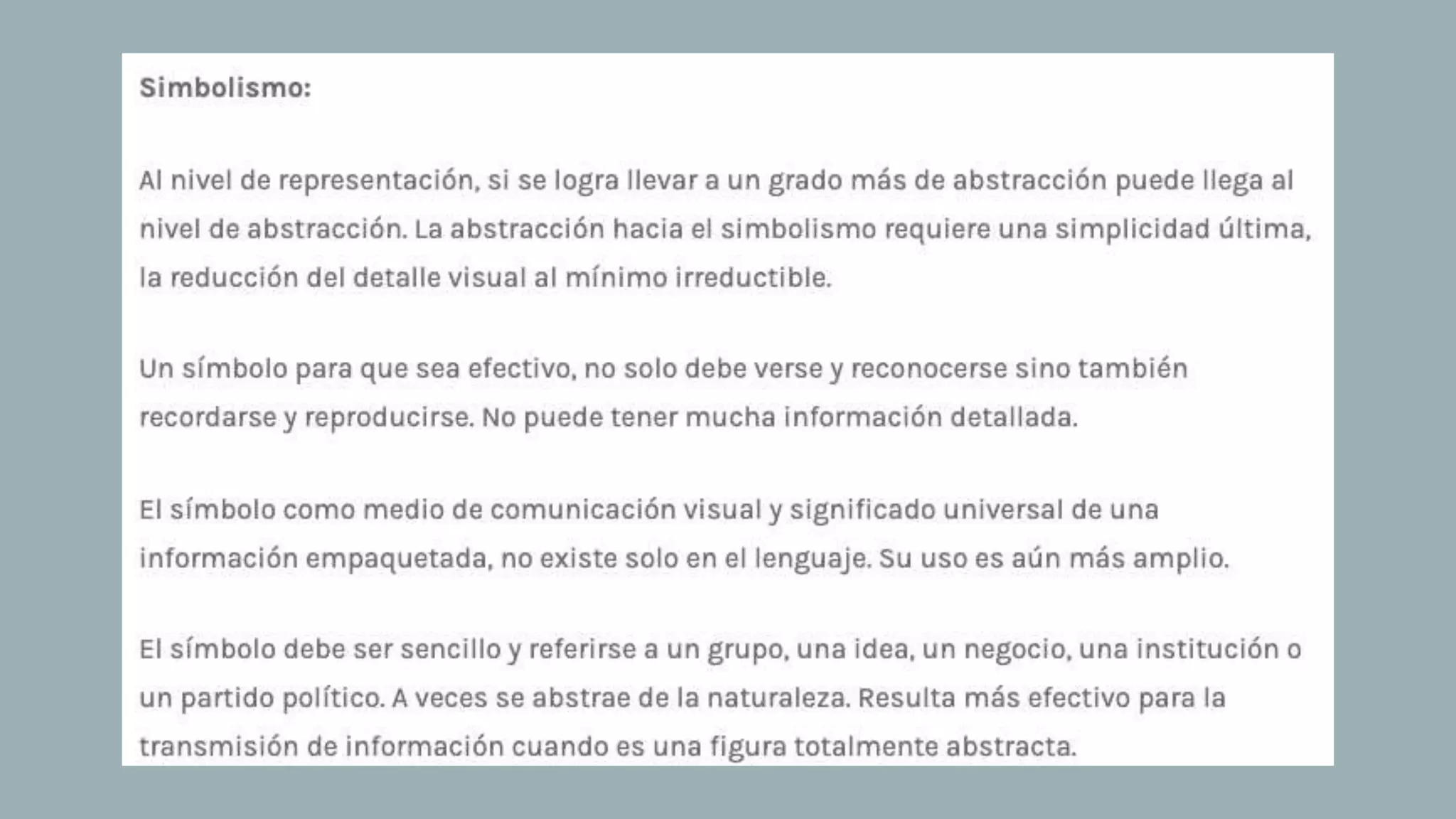 Anatomía del mensaje visual | PPT