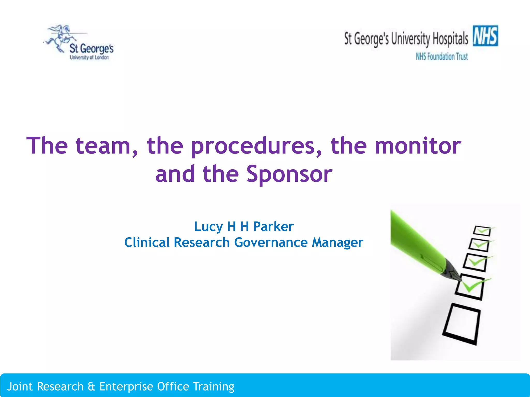 04.Parker_team-procedure-monitor-sponsor.ppt
