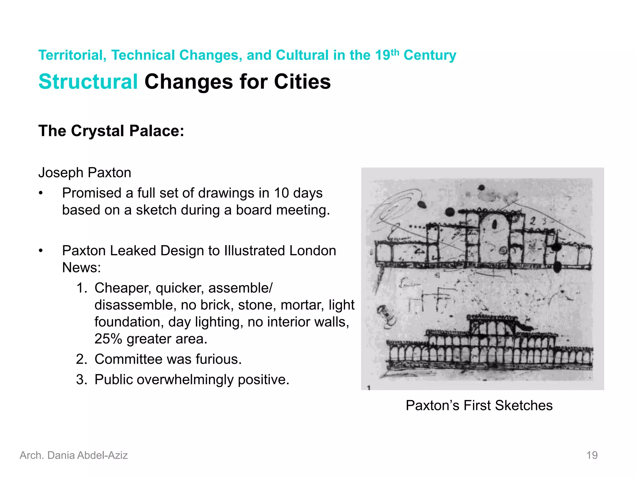 history of contemporary architecture - 04. Structural Changes for ...