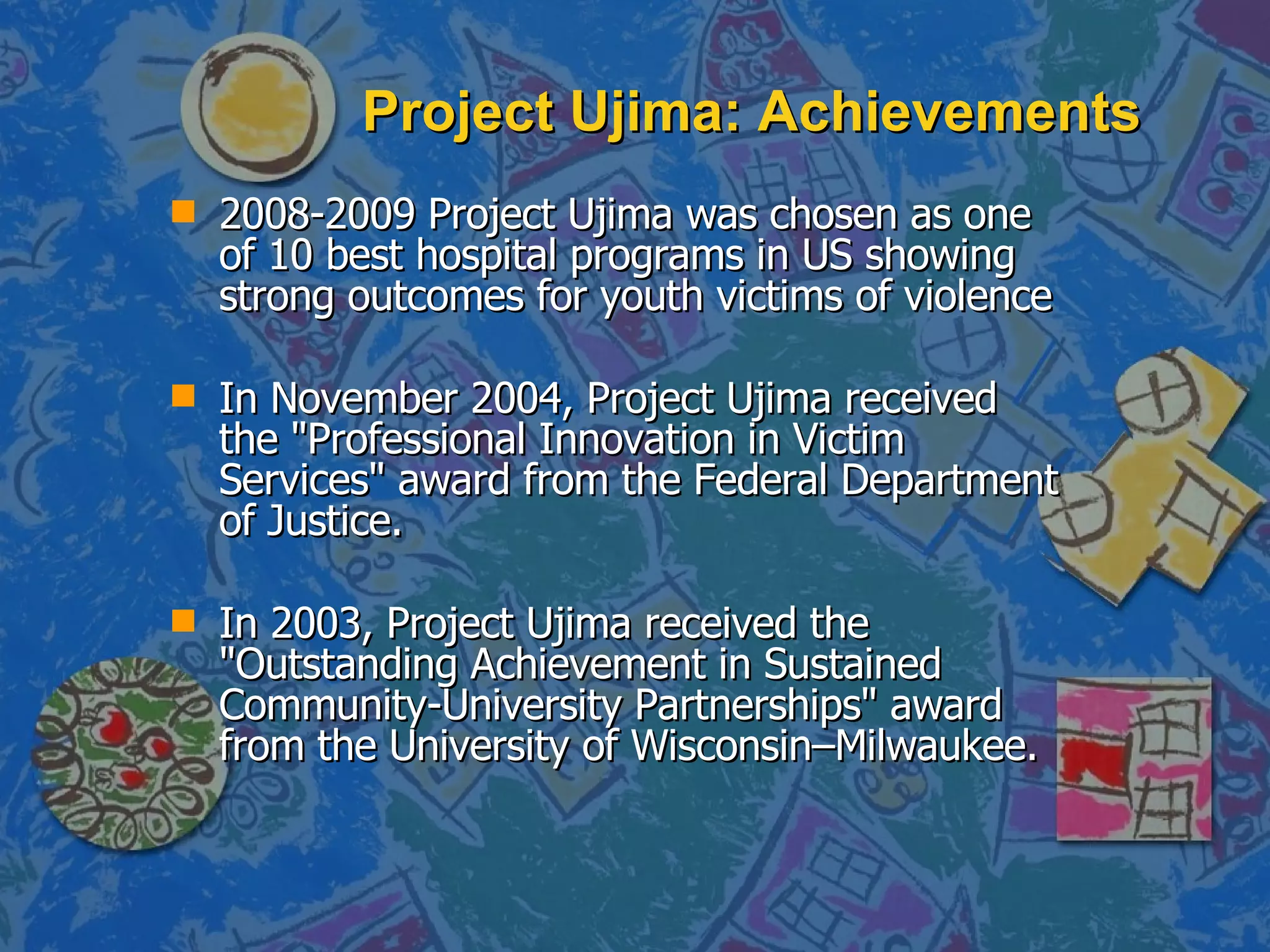 04.23.09 Project Ujima | PPT