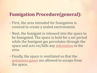 Fumigation in Biosafety | PPTX