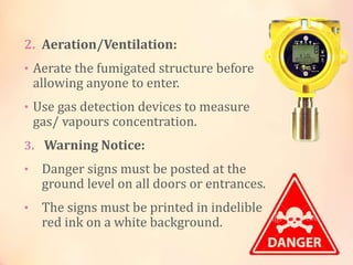 Fumigation in Biosafety | PPTX