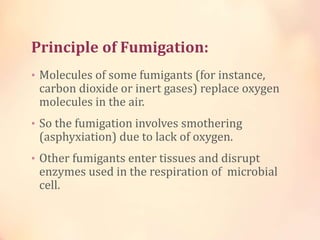 Fumigation in Biosafety | PPTX
