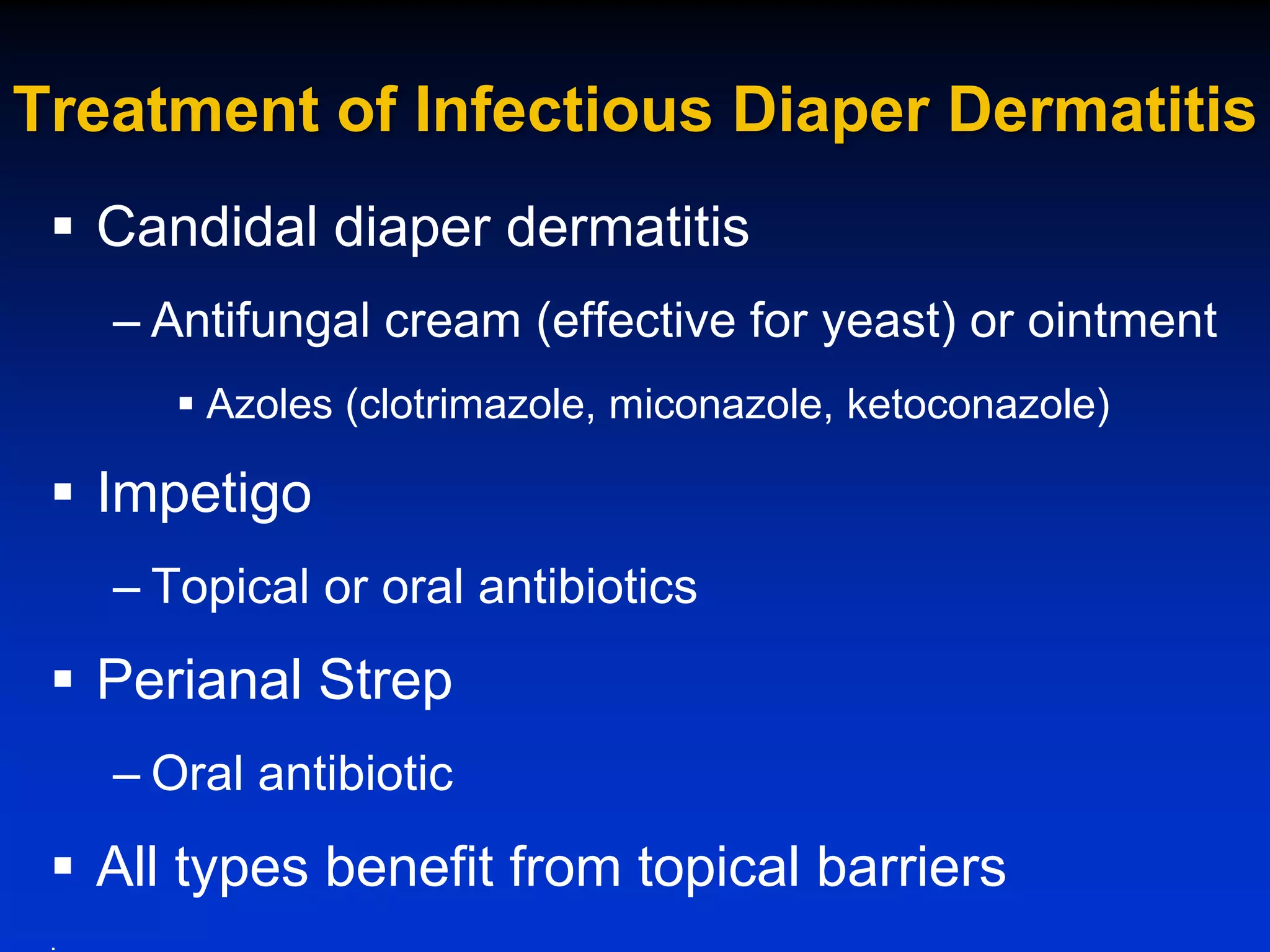 04. Common Pediatric Dermatology Diagnoses (Power Point Presentation ...