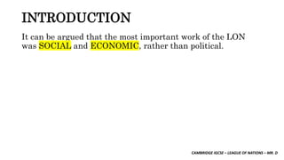 04. LEAGUE OF NATIONS - Social Work LON.pptx
