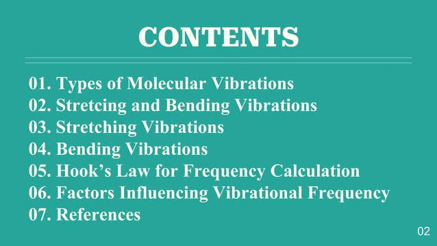 Types of Molecular Vibrations & Factors Influencing Vibrational Frequency in I.R. Spectroscopy ...