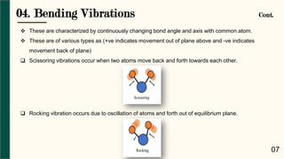 Types of Molecular Vibrations & Factors Influencing Vibrational ...