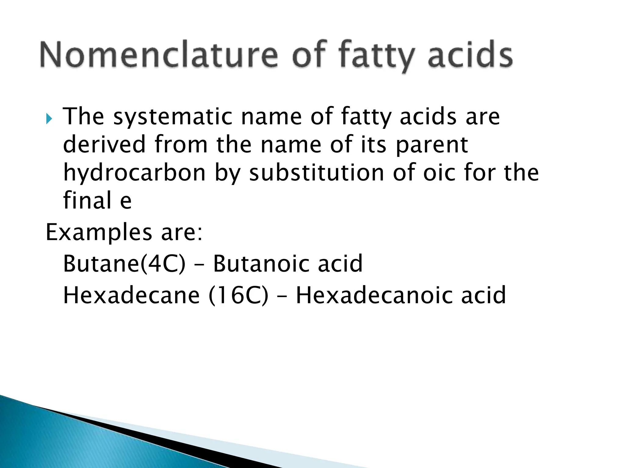 04.LIPIDS.ppt | Chemistry | Science
