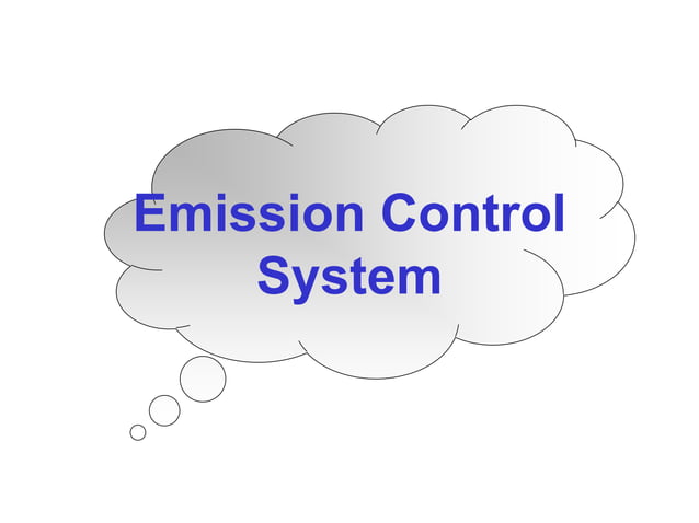 Materi sistem emisi pada kendaraan ringan | PPT