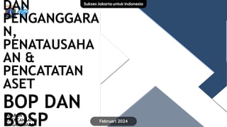 04. PAPARAN RKAS_PERENCANAAN_2025 BOP DAN BOSP | PPTX