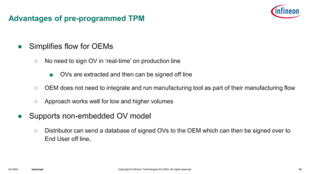 Simplified FDO Manufacturing Flow with TPMs _ Liam at Infineon.pdf