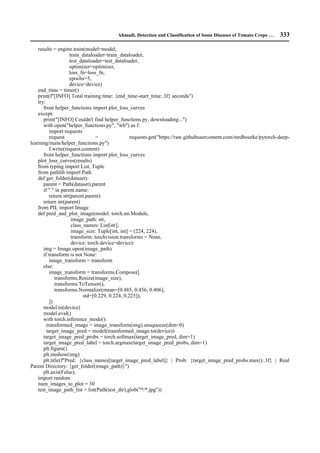 Detection and Classification of Some Diseases of Tomato Crops Using ...