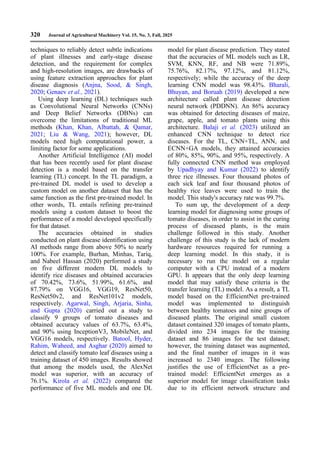 Detection and Classification of Some Diseases of Tomato Crops Using ...