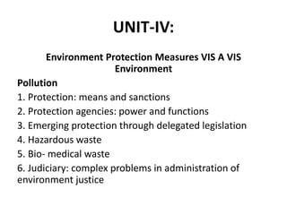 BASIC CONCEPT OF ENVIRONMENT AND DIFFERENT CONSTITUTENET OF ENVIRONMENT ...