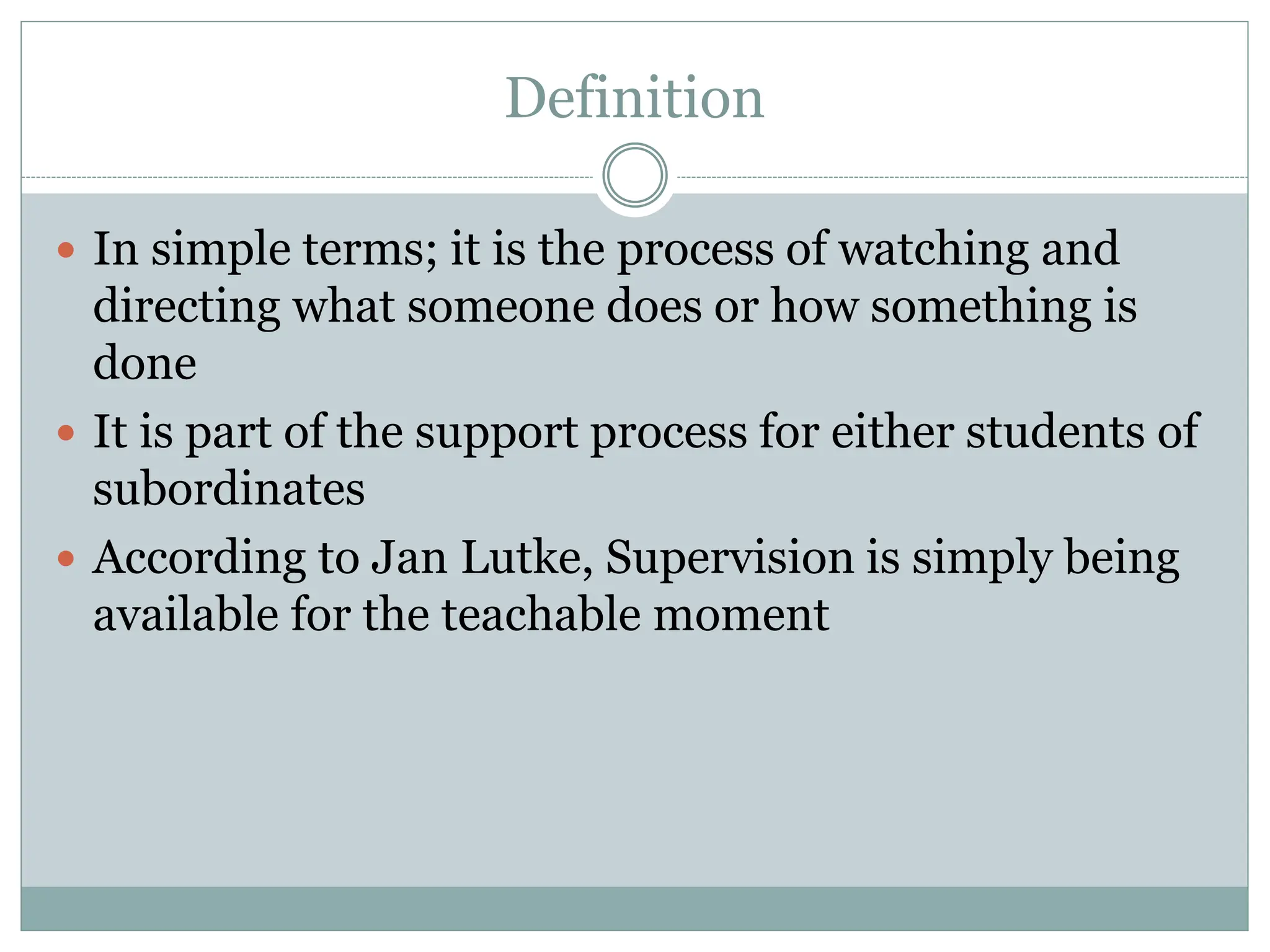 SUPERVISION AND ITS QUALITIES AND EXAMPLES | PPTX