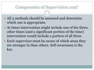 SUPERVISION AND ITS QUALITIES AND EXAMPLES | PPTX