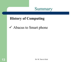 04. Roots of Computing lecture of computer science | PPT
