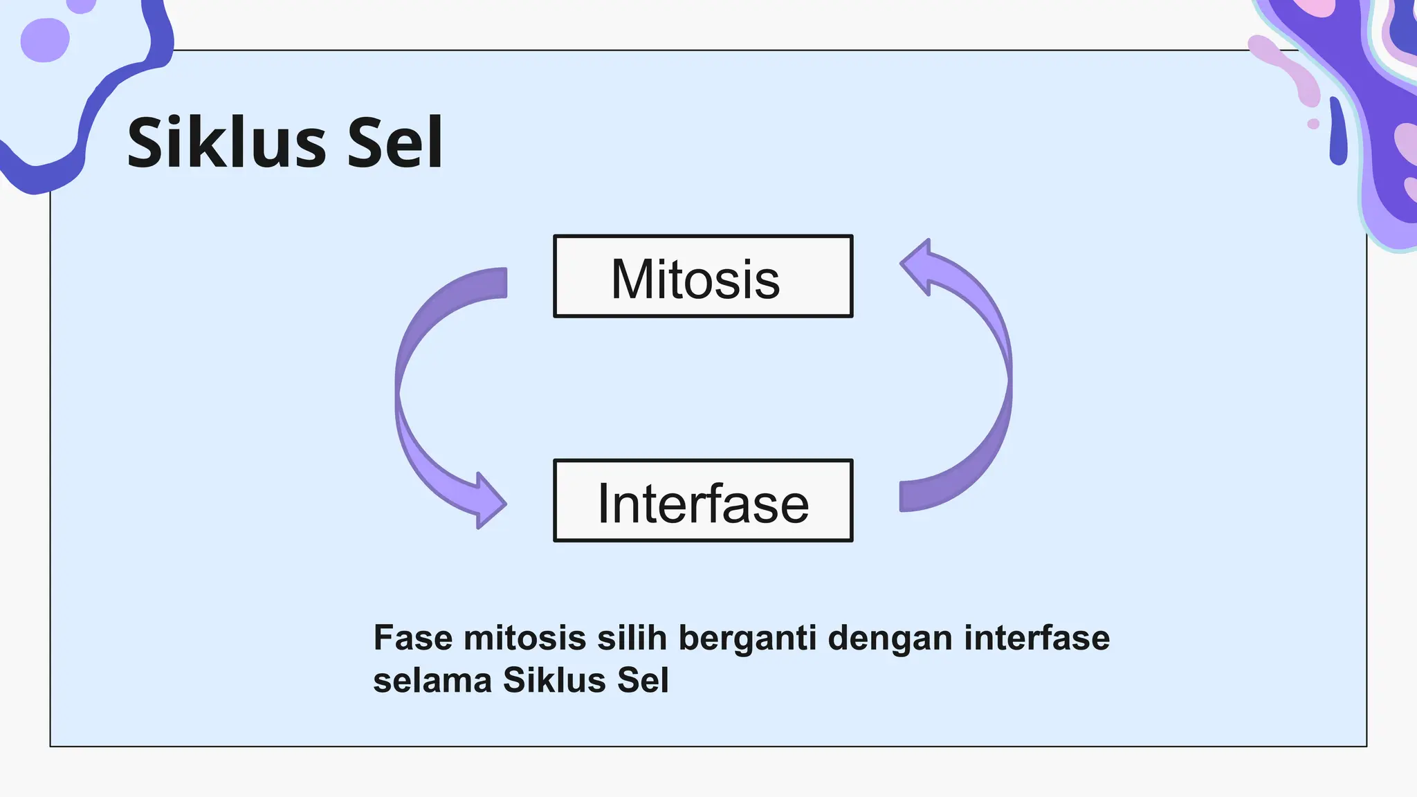 Materi Ajar tentang Siklus-siklus Sel dan fungsinya | PPTX