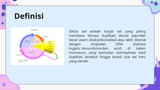 Materi Ajar tentang Siklus-siklus Sel dan fungsinya | PPTX