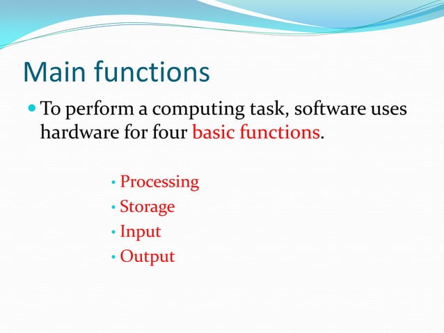 introduction to computer hardware in information technology | PPT