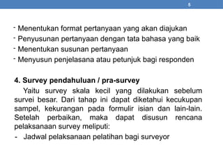 Metode pelaksanaan survey lalu lintas untuk penelitian | PPTX