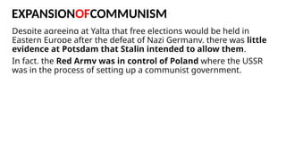 04. BEGINNINGS OF COLD WAR - Potsdam Conference.pptx