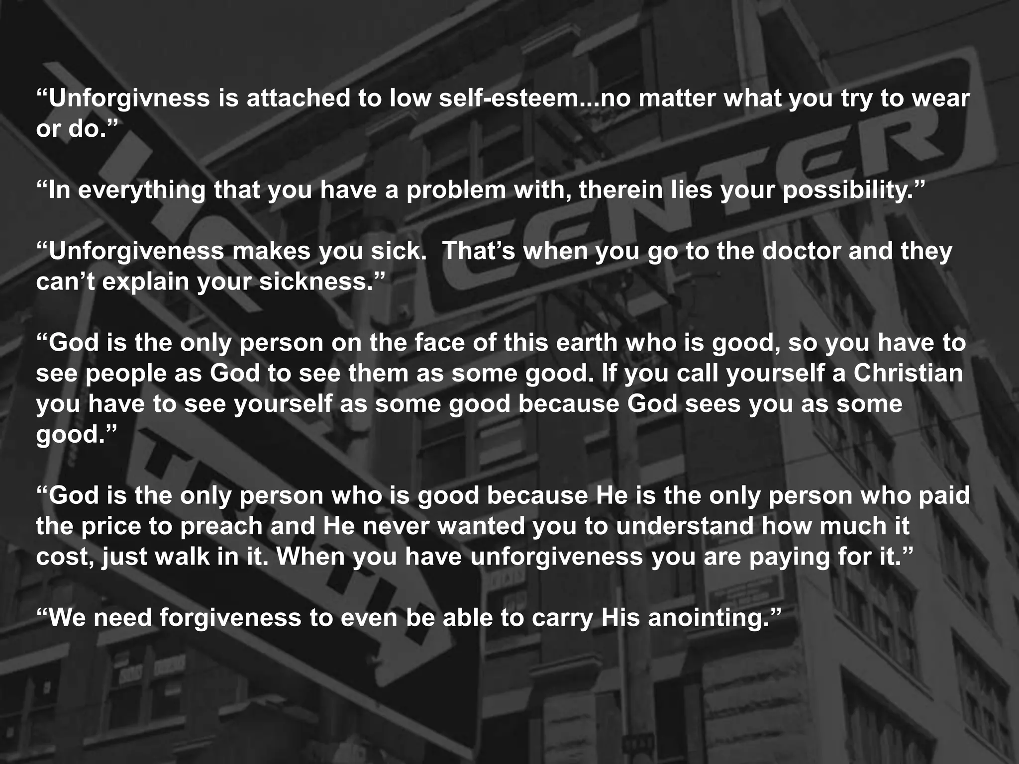 Understanding Forgiveness | PPT