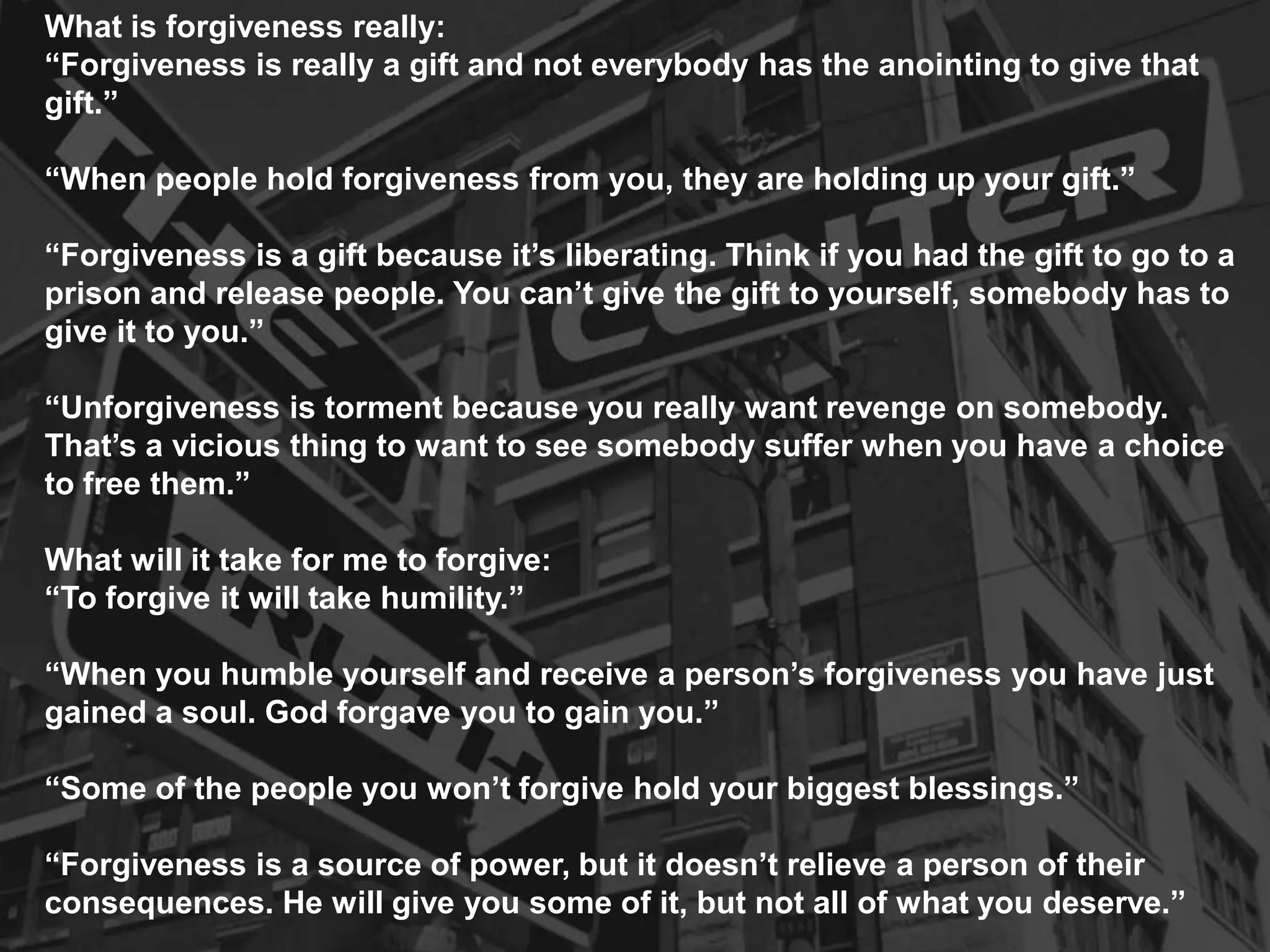 Understanding Forgiveness | PPT