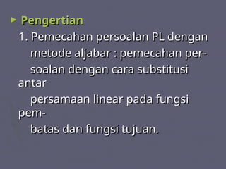 04. 2 Metode Aljabar Linear dan Matriks.ppt