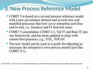 COBIT5 Framework Compare With41 Studying | PPT