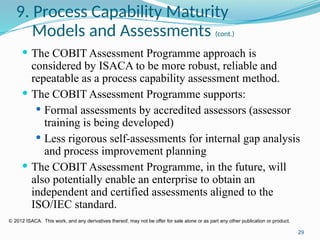 COBIT5 Framework Compare With41 Studying | PPT