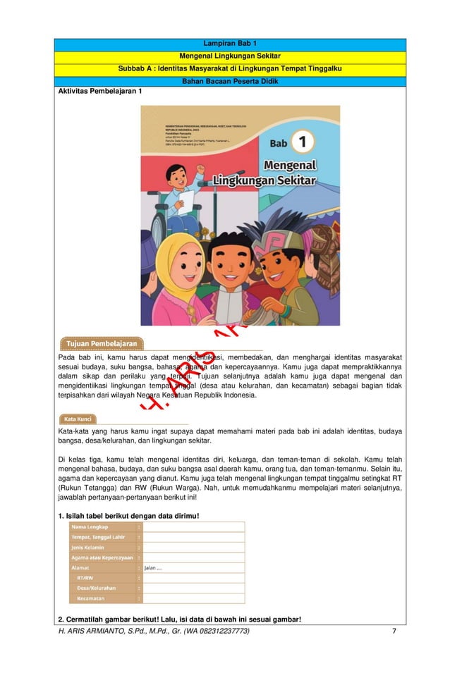 MODUL PEMBELAJARAN DEEP LEARNING PENDIDIKAN PANCASILA KELAS 4 REVISI TERBARU CP 032 KURIKULUM ...