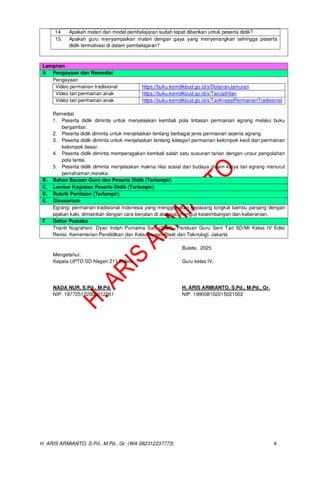 MODUL PEMBELAJARAN DEEP LEARNING SENI TARI KELAS 4 CP 032 KURIKULUM MERDEKA SEMESTER 1 DAN 2.pdf