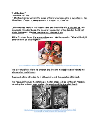 04-30-17, Matthew 26;17-30, Passover, Last Supper, Lord's Supper | PDF ...