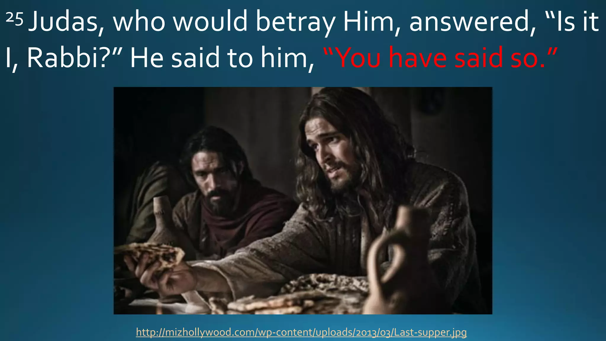 04-30-17, Matthew 26;17-30, Passover, Last Supper, Lord's Supper | PPT