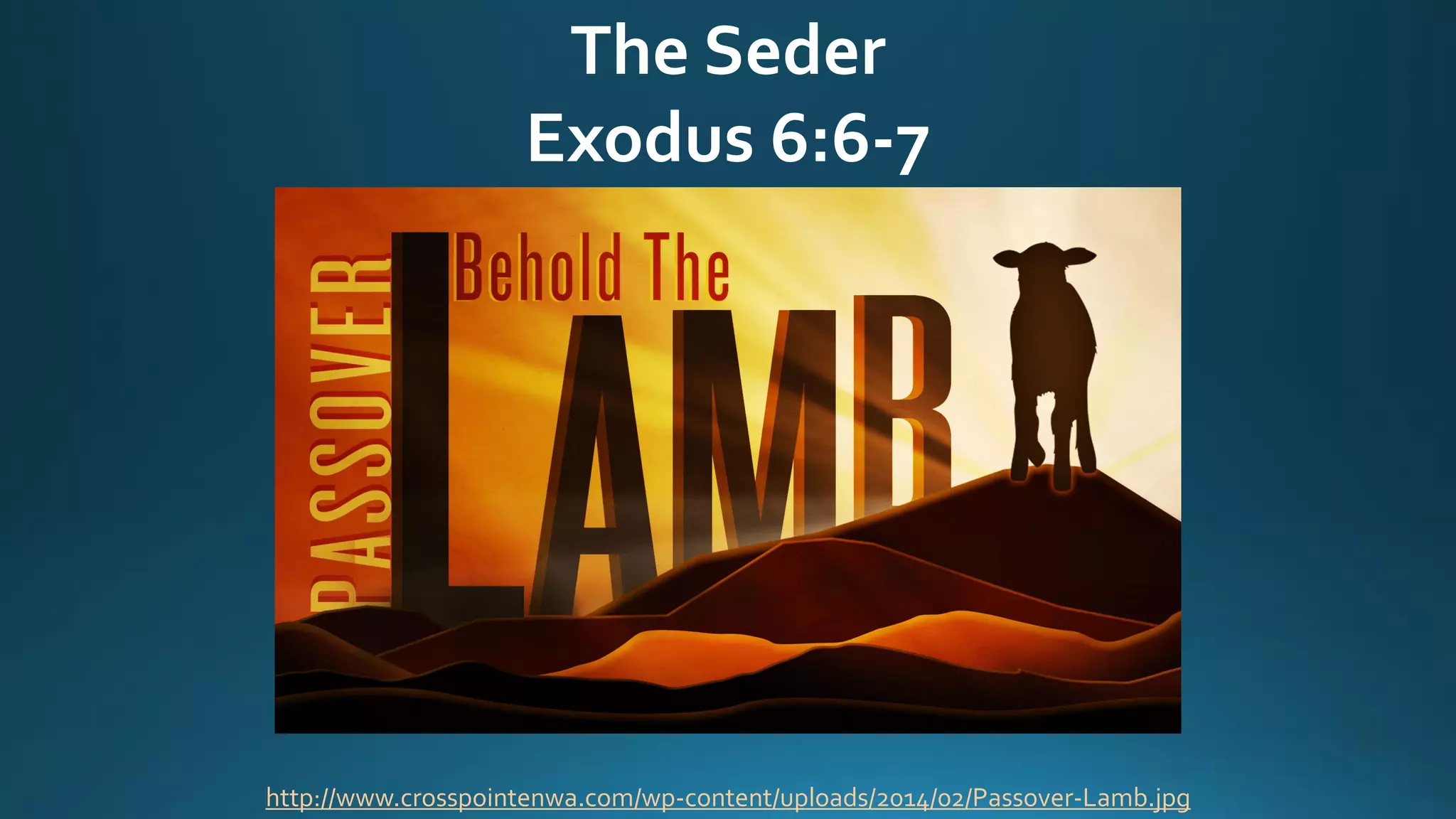 04-30-17, Matthew 26;17-30, Passover, Last Supper, Lord's Supper | PPT