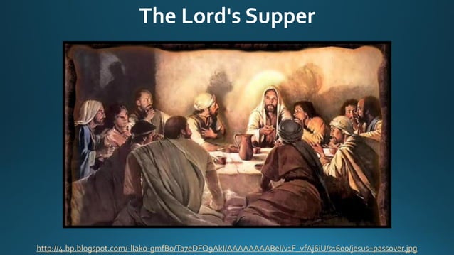 04-30-17, Matthew 26;17-30, Passover, Last Supper, Lord's Supper | PPT