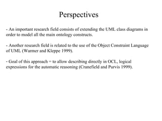 Using UML for Ontology construction: a case study in Agriculture | PPT | Computing | Technology ...