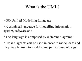 Using UML for Ontology construction: a case study in Agriculture | PPT