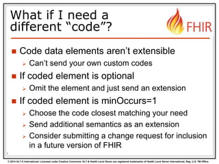 Terminology, value-sets, codesystems by Lloyd McKenzie | PPT