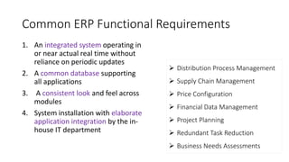 ERP Planning and Implementation | PPTX