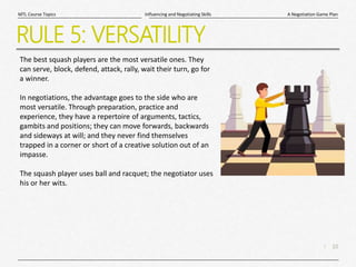 A Negotiation Game Plan | PPT