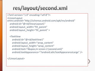 04 activities - Android | PPT