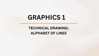 Architectural Visual Communication 1- Graphics 1 - 04 - ALPHABET OF ...