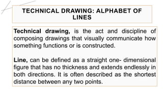 Architectural Visual Communication 1- Graphics 1 - 04 - ALPHABET OF ...