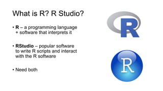 Basic data analysis using R. | PPTX | Programming Languages | Computing