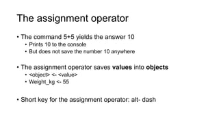 Basic data analysis using R. | PPTX