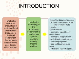 04 Basic Hotel's Accounting by Dino Leonandri-STP Trisakti | PPT